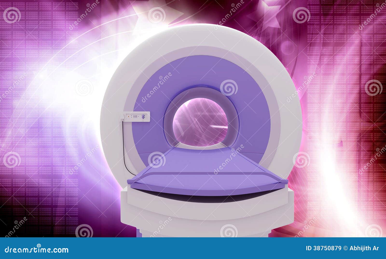 CT Scan Machine Royalty-Free Cartoon | CartoonDealer.com #41759309