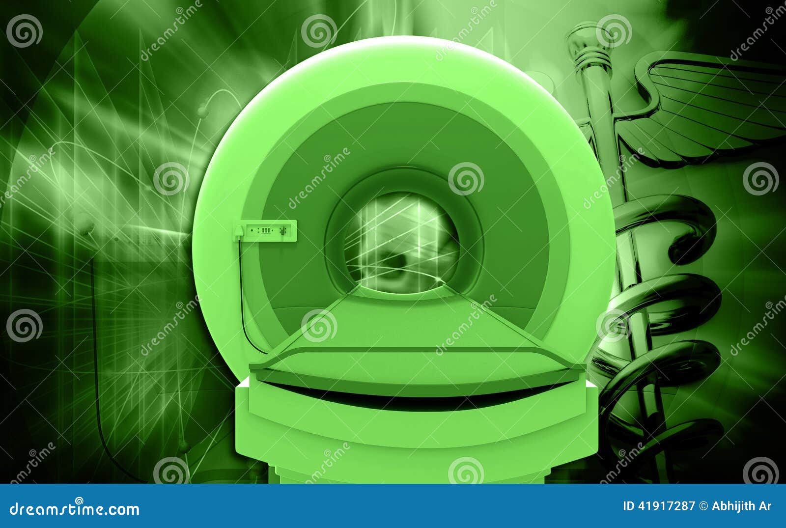 CT Scan Machine Royalty-Free Cartoon | CartoonDealer.com #41759309