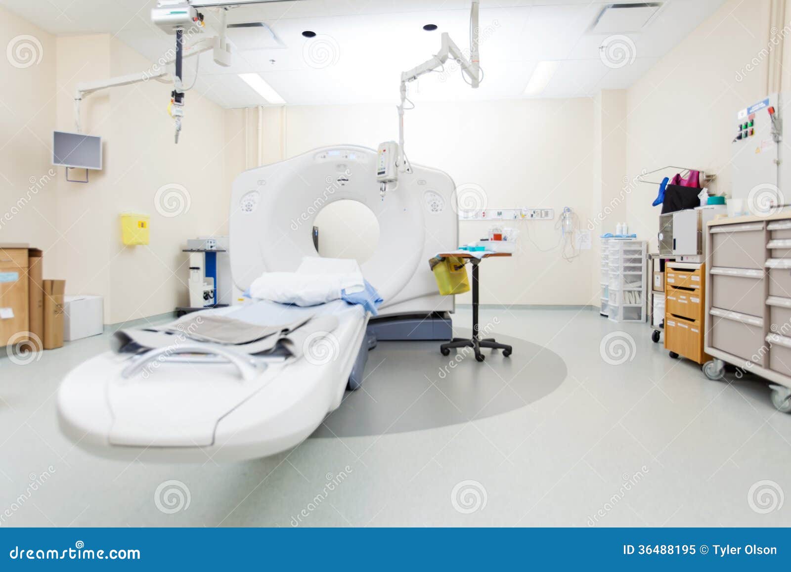 CT Scan Machine stock image. Image of ctscan, hospital - 36488195