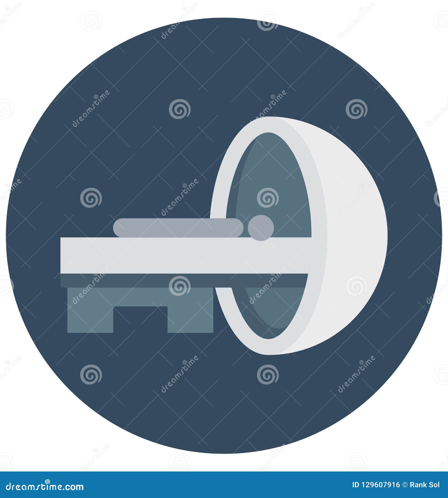 Ct Scan, X Ray Ct, Isolated Vector Icon that Can Be Easily Modified or ...