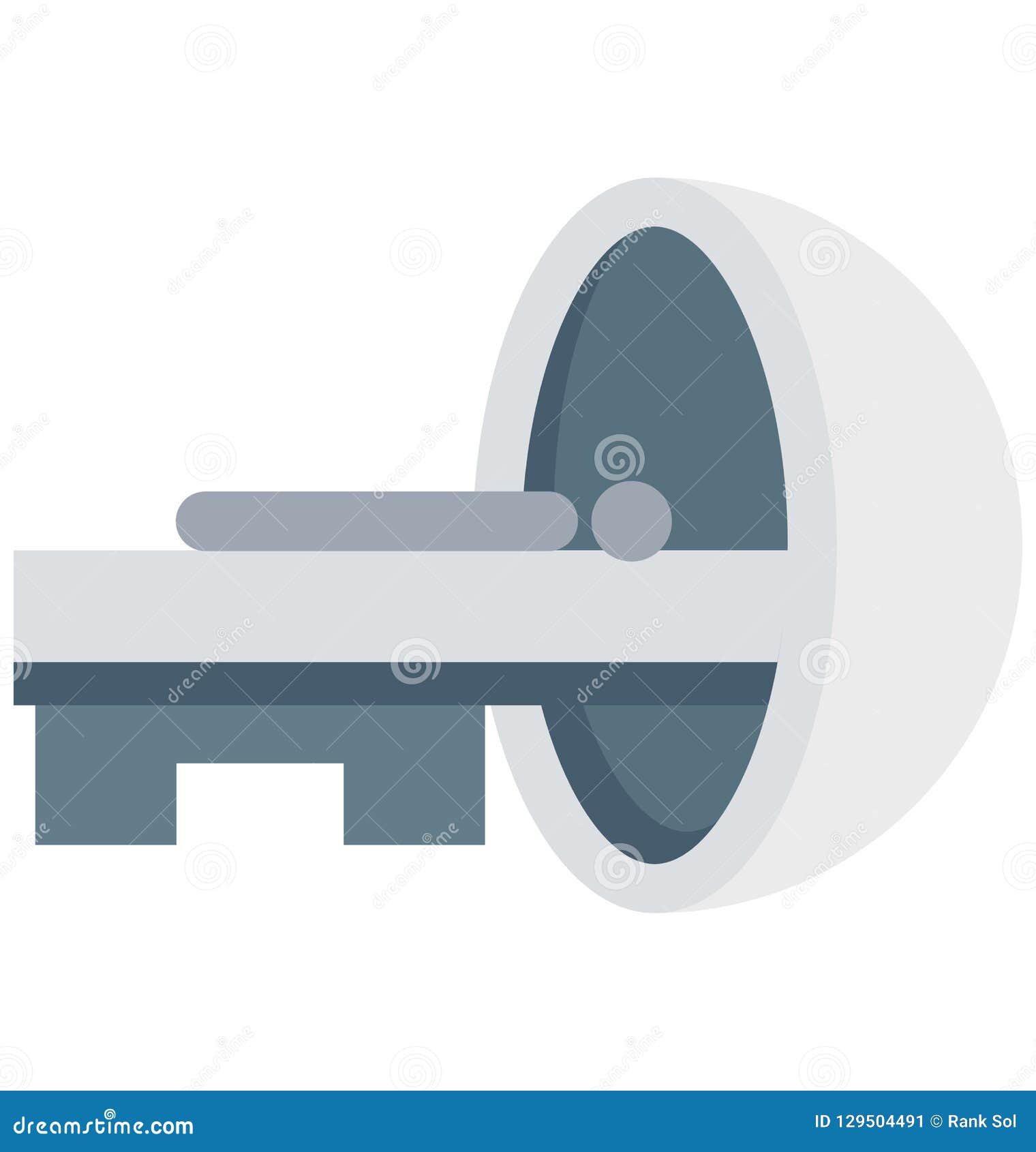 Ct Scan, X Ray Ct, Isolated Vector Icon that Can Be Easily Modified or ...