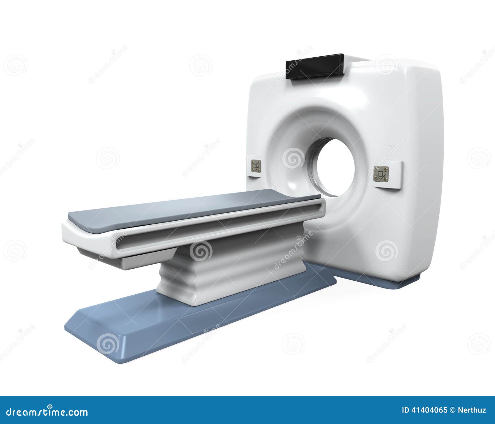 CT Scanner Tomography stock illustration. Illustration of male - 41404065