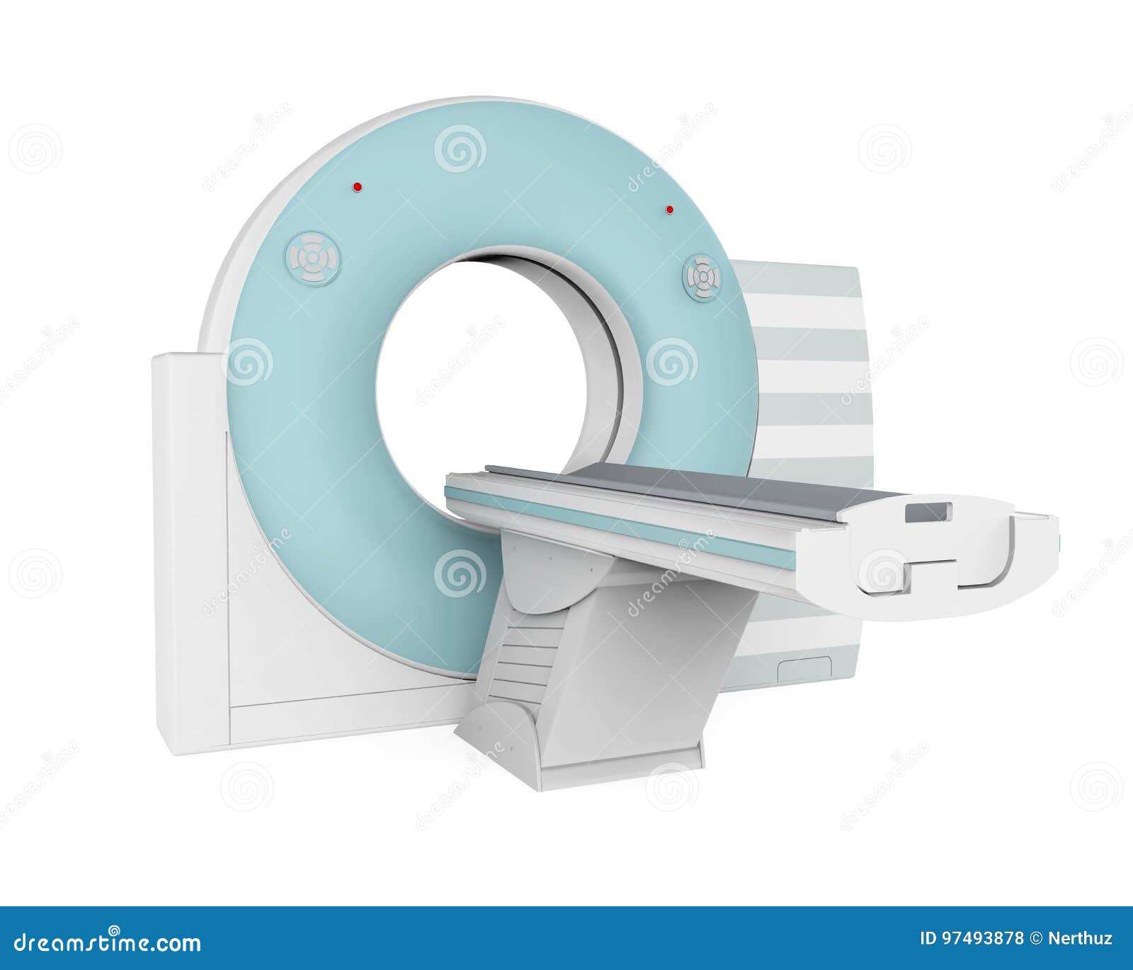 CT Scanner Tomography Isolated Stock Illustration - Illustration of ...
