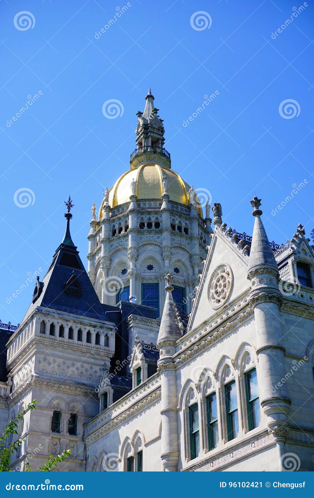 CT State Capitol stock image. Image of city, facade, american - 96102421