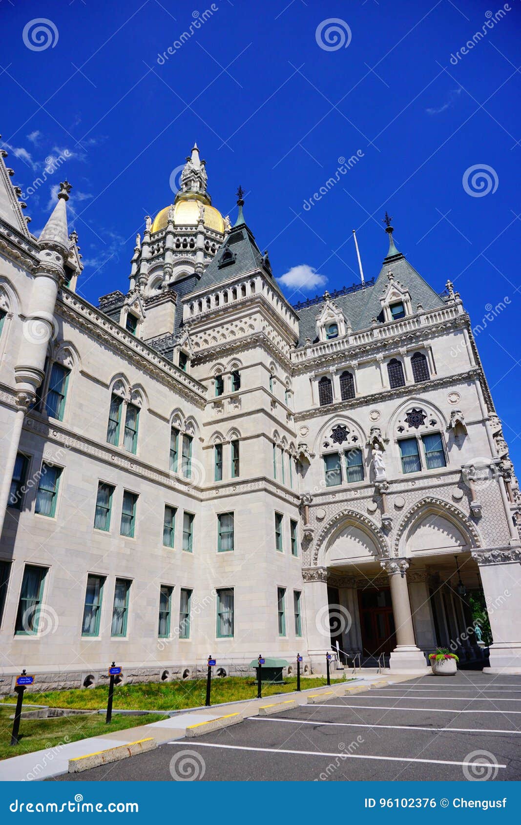 CT State Capitol stock photo. Image of buildings, front - 96102376