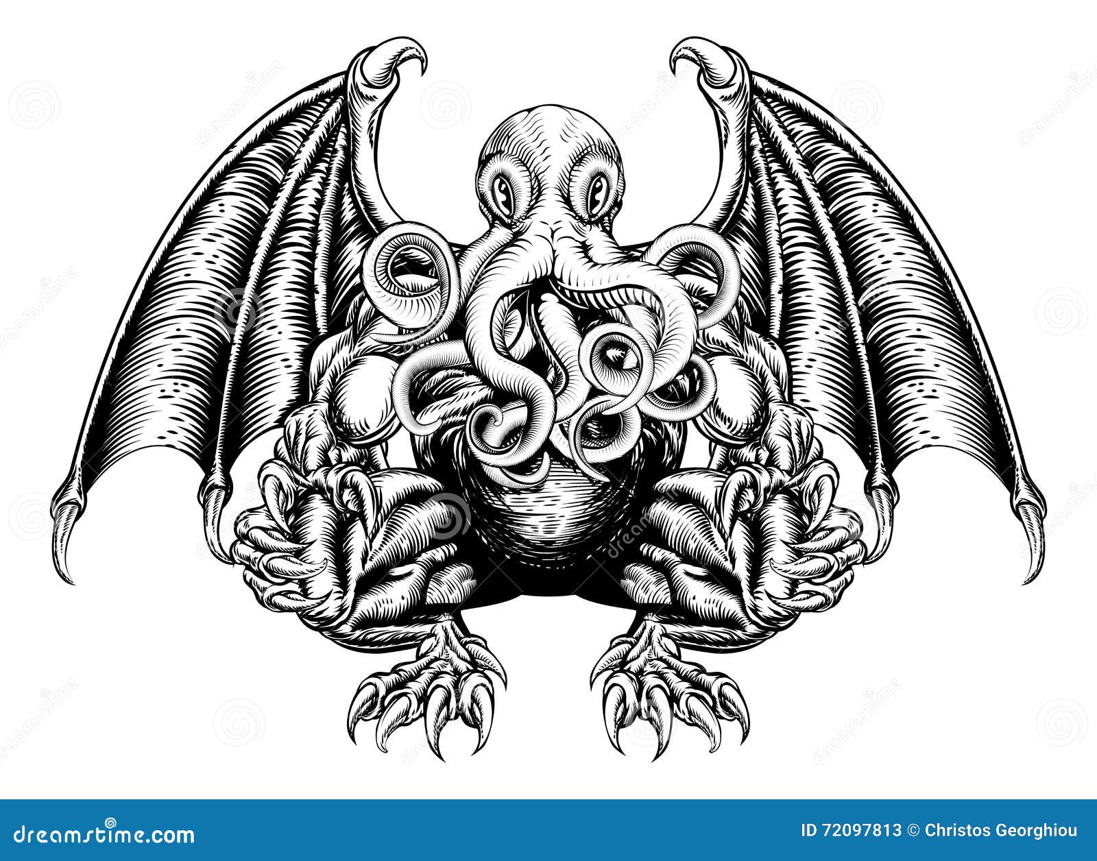 Cthulhu Stock Illustrations – 648 Cthulhu Stock Illustrations, Vectors ...