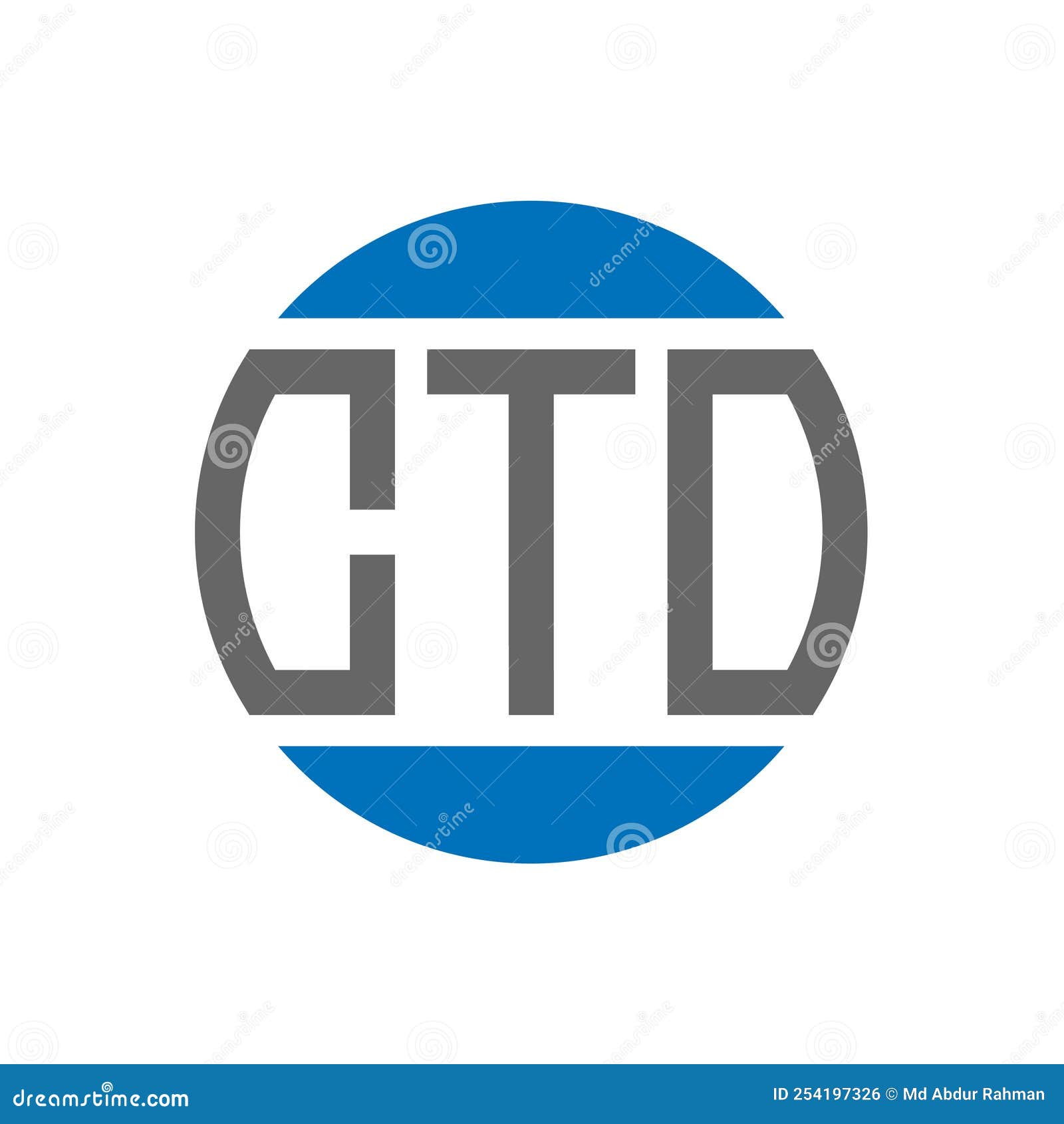 CTO Letter Logo Design on White Background. CTO Creative Initials ...