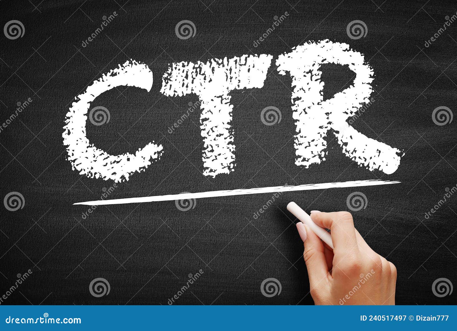CTR Click-through Rate - Ratio of Users Who Click on a Specific Link To ...
