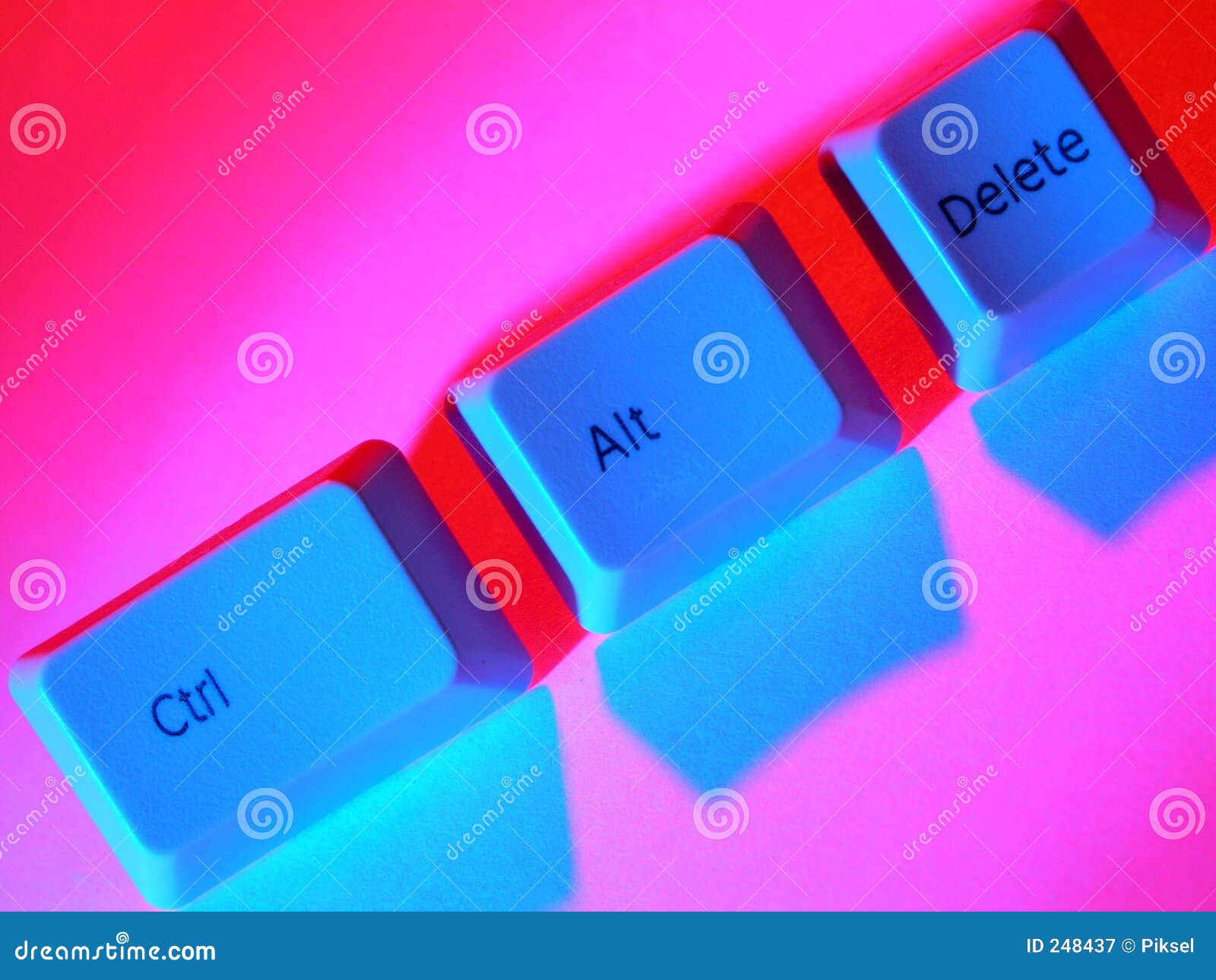 Ctrl-alt-delete stock image. Image of delete, keys, button - 248437