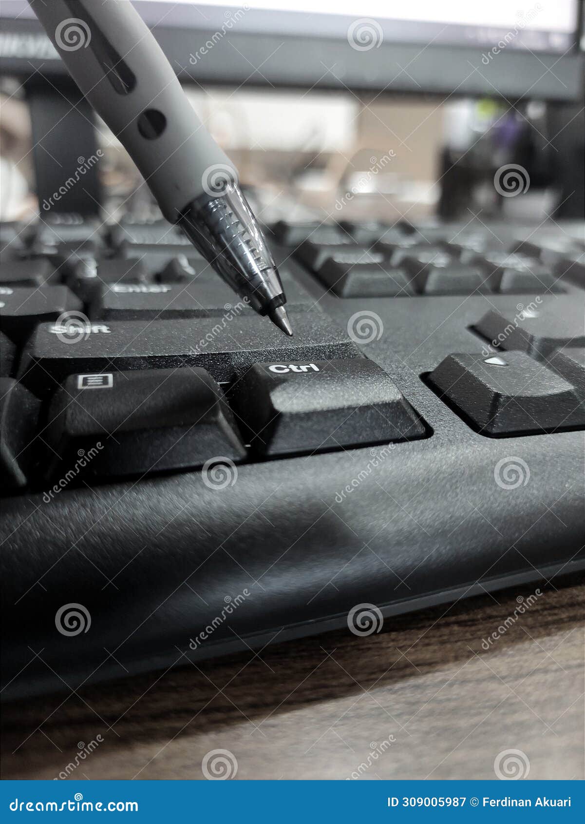 Keyboard Keys that are Pressed with a Pen Stock Image - Image of hand ... Keyboard Keys that are Pressed with a Pen Stock Image - Image of hand ...