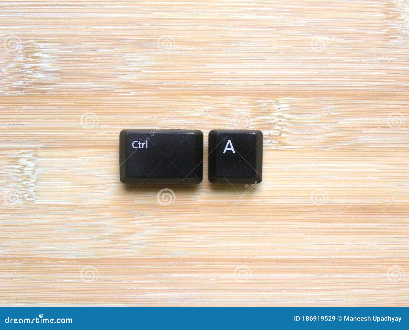 Ctrl a keys stock image. Image of english, electronic - 186919529