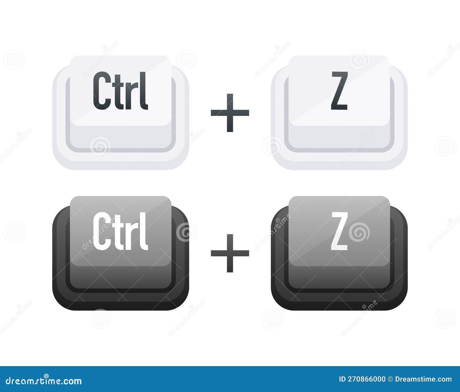 Ctrl Z Keyboard Key. Shortcut Keys Stock Vector - Illustration of ... Ctrl Z Keyboard Key. Shortcut Keys Stock Vector - Illustration of ...