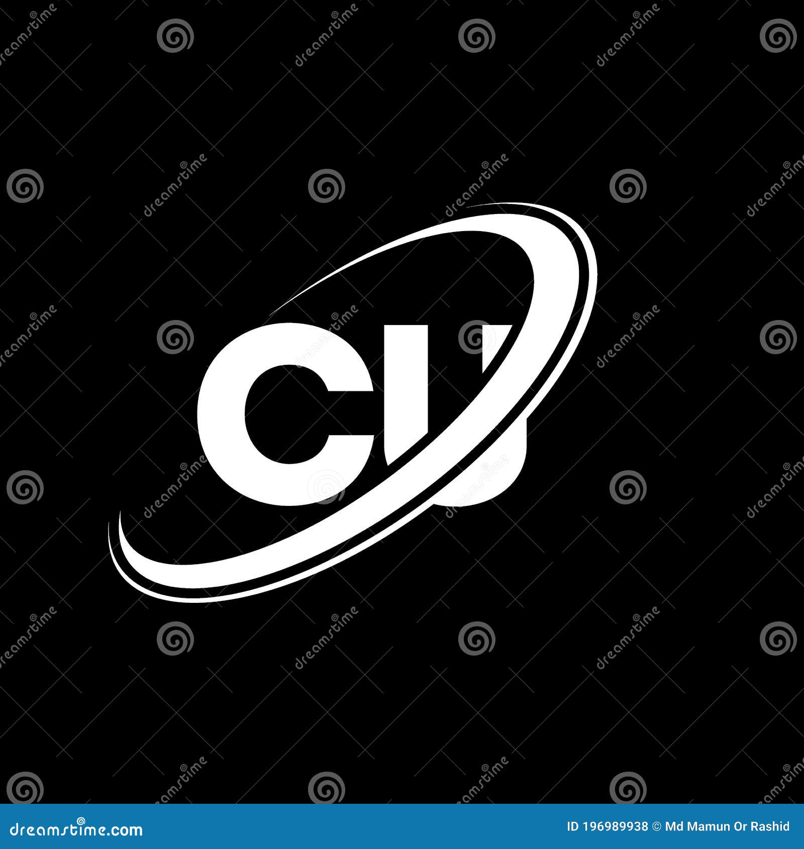 CU C U Letter Logo Design. Initial Letter CU Linked Circle Uppercase ...