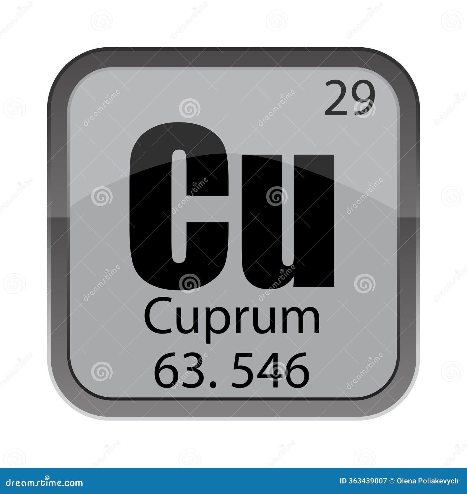 Cu Cuprum Vector. Mineral Blue Drop Icon. Vitamin Liquid Droplet Icon ...