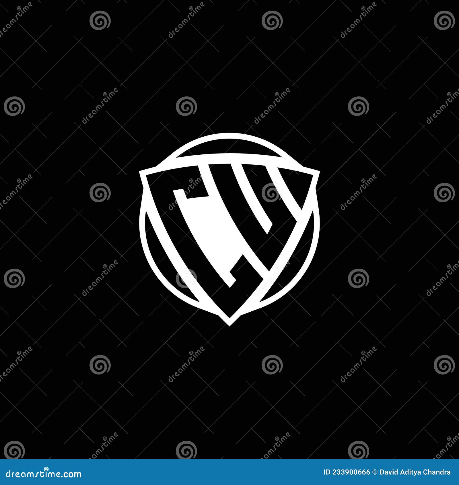 CU Logo Monogram Triangle Shield and Circle Shape Stock Vector ...
