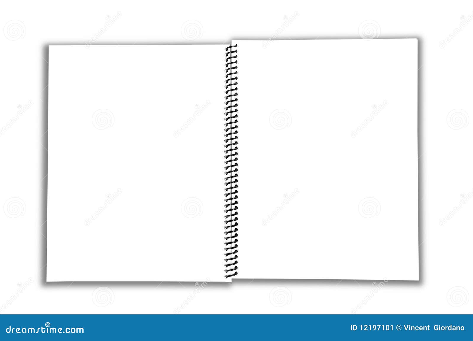 Cuaderno Abierto Del Espiral En Blanco Imagen de archivo - Imagen de ... Cuaderno Abierto Del Espiral En Blanco Imagen de archivo - Imagen de ...