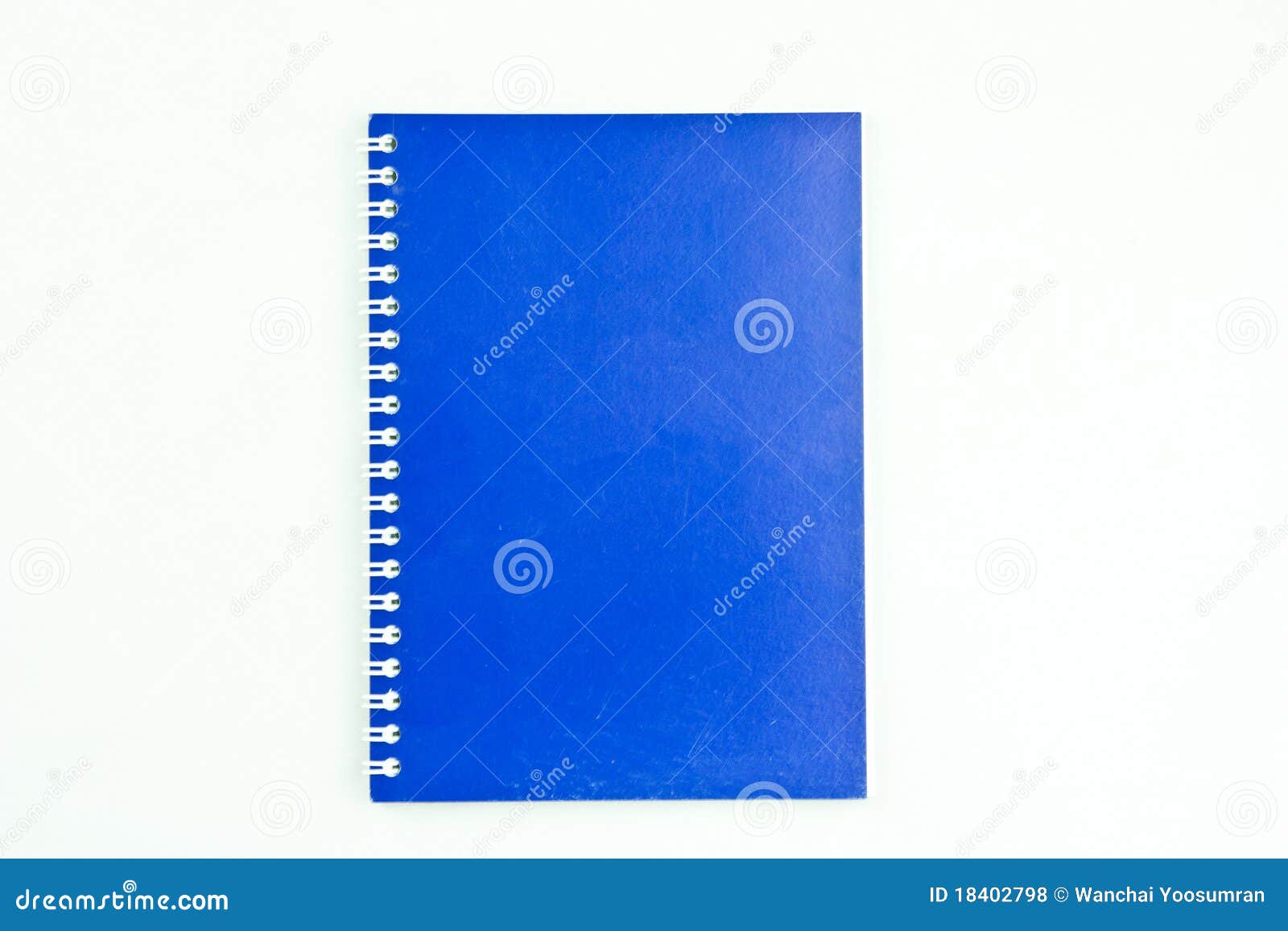 Cuaderno azul marino foto de archivo. Imagen de oficina - 18402798