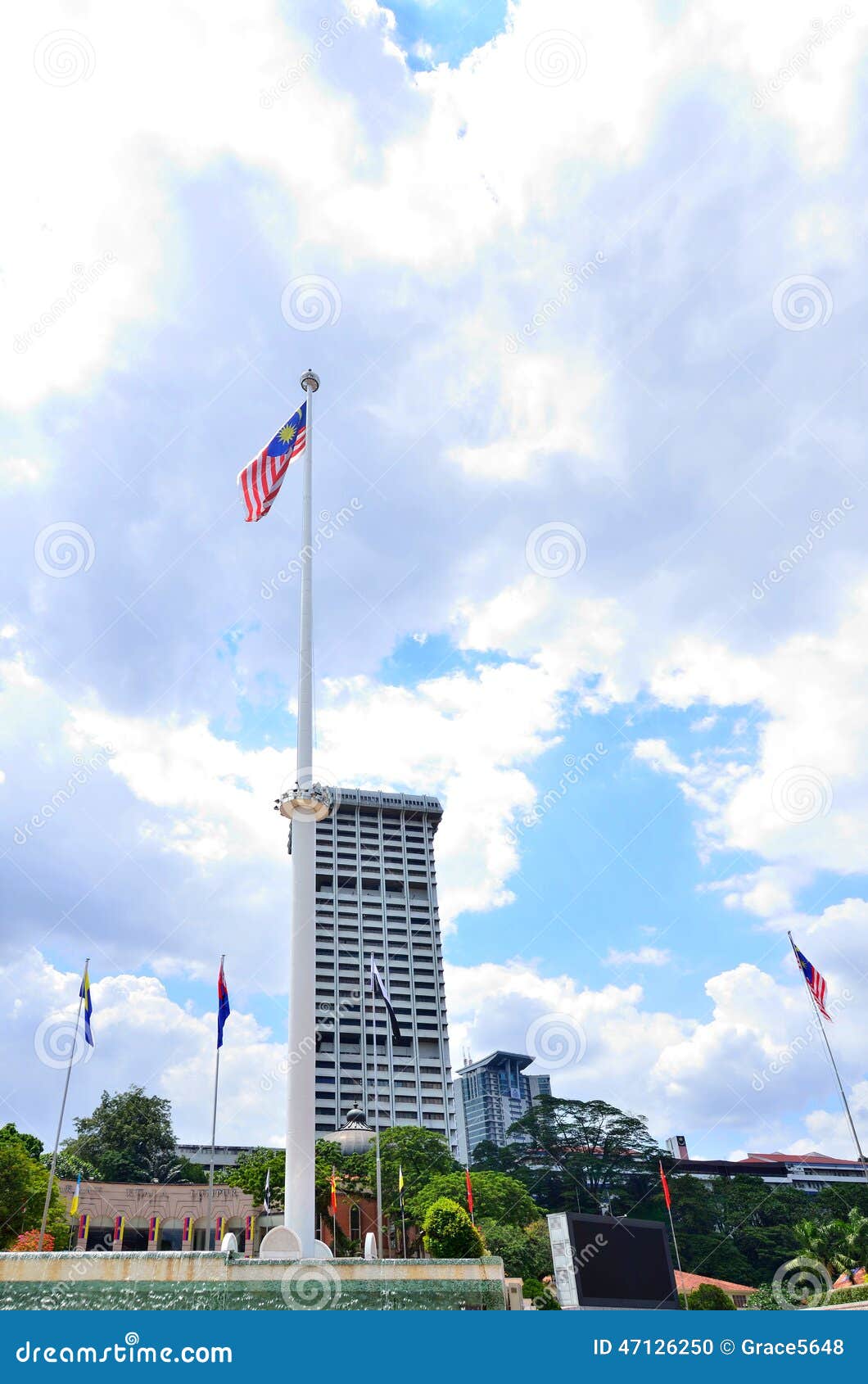 Cuadrado De Merdeka (Dataran Merdeka) Imagen editorial - Imagen de ...