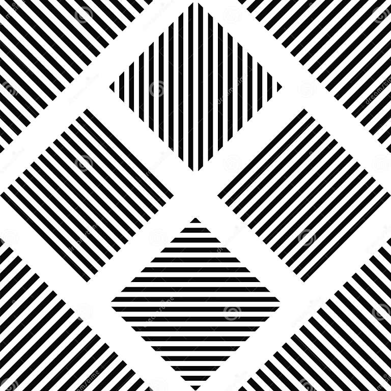 Cuadrado rayado ilustración del vector. Ilustración de forma - 73675737