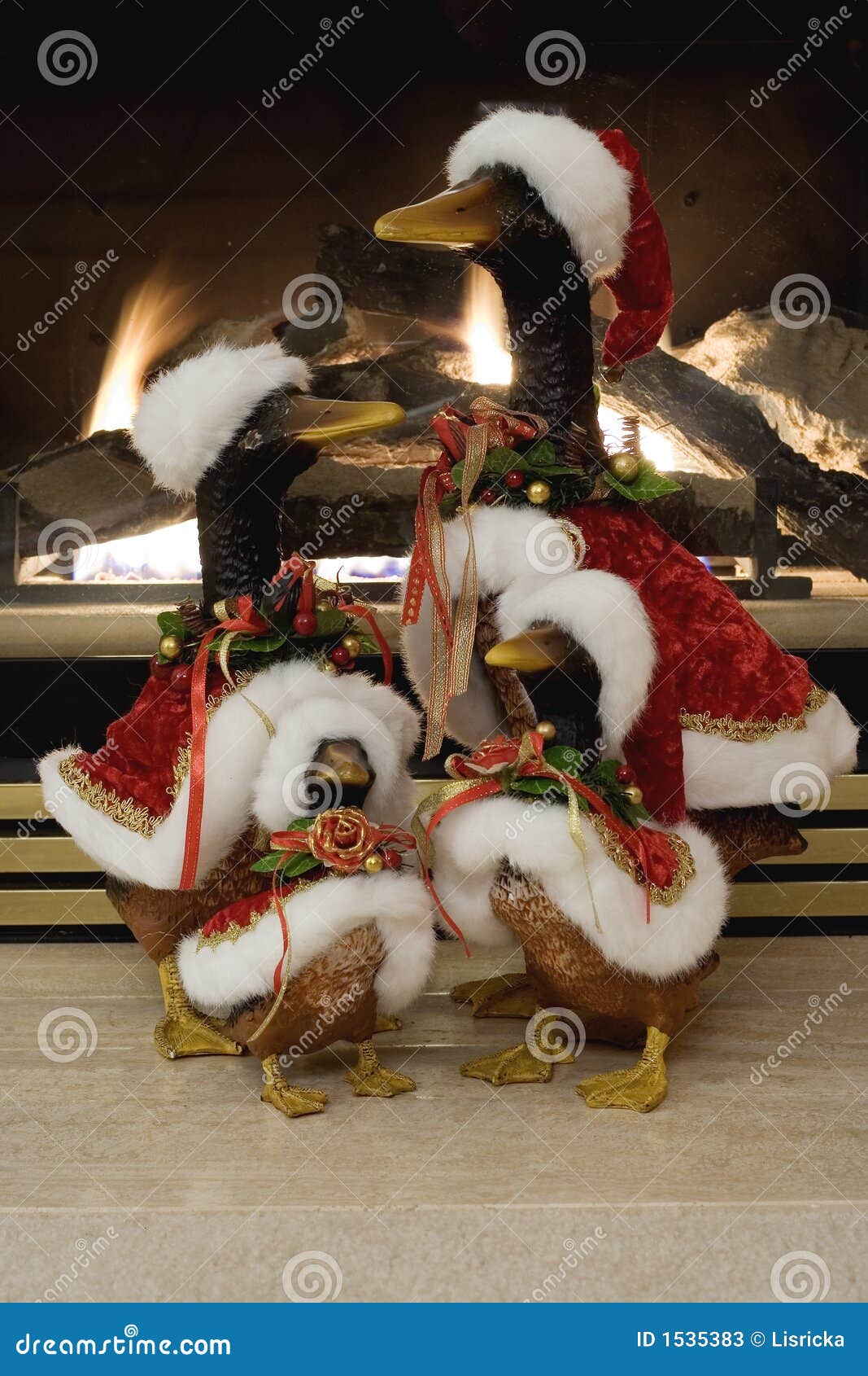 Cuadro De Los Patos De La Navidad Imagen de archivo - Imagen de fuego ...