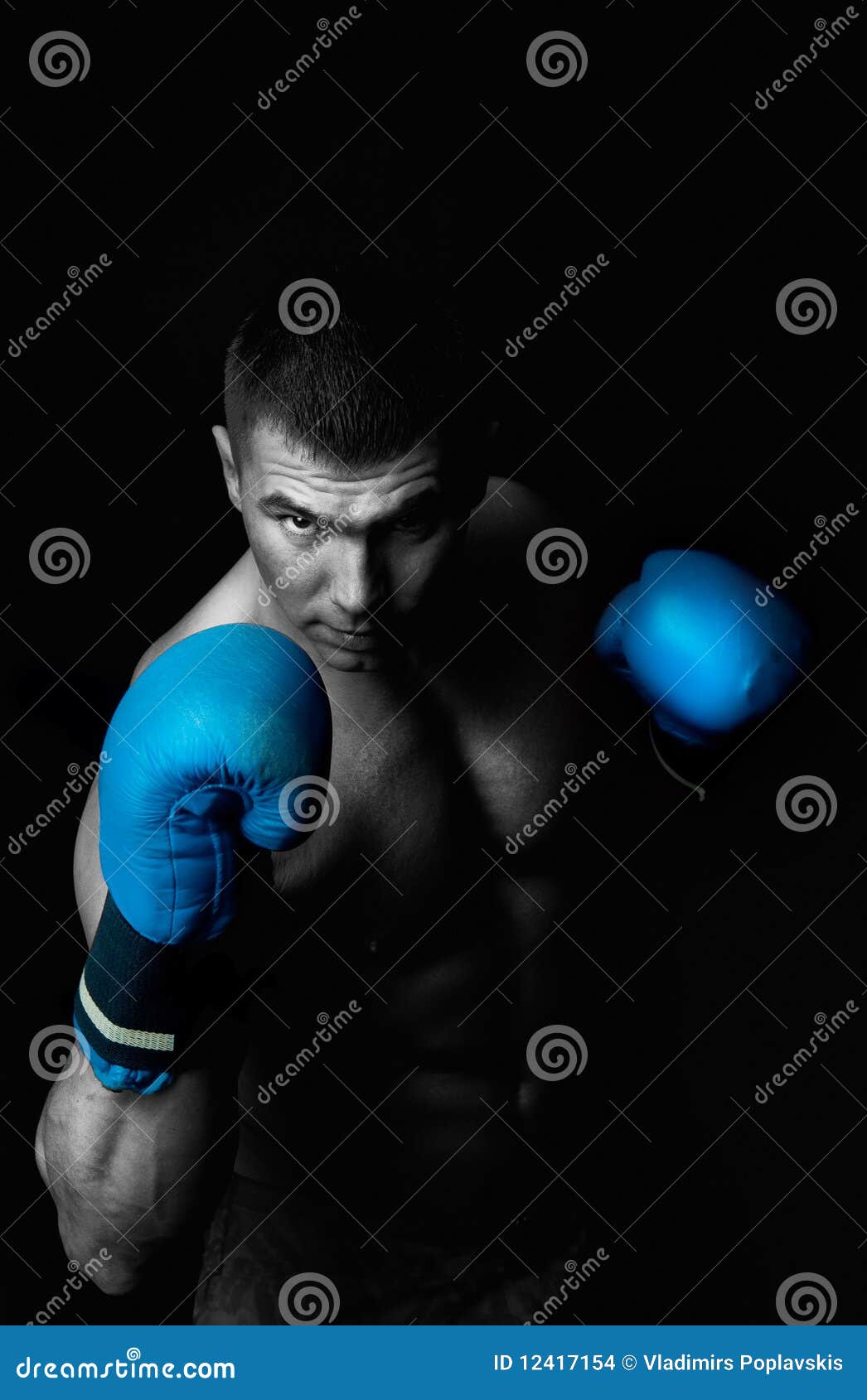 Cuadro Del Boxeador Profesional Foto de archivo - Imagen de individuo ...