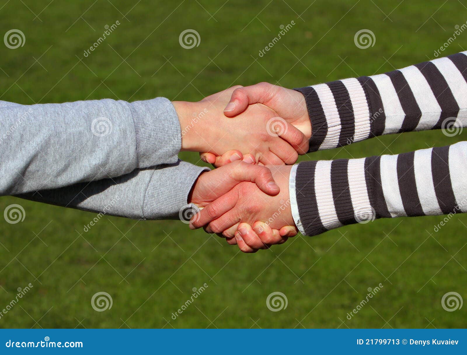 Cuadro Del Primer De Sacudir Las Manos. Imagen de archivo - Imagen de ...