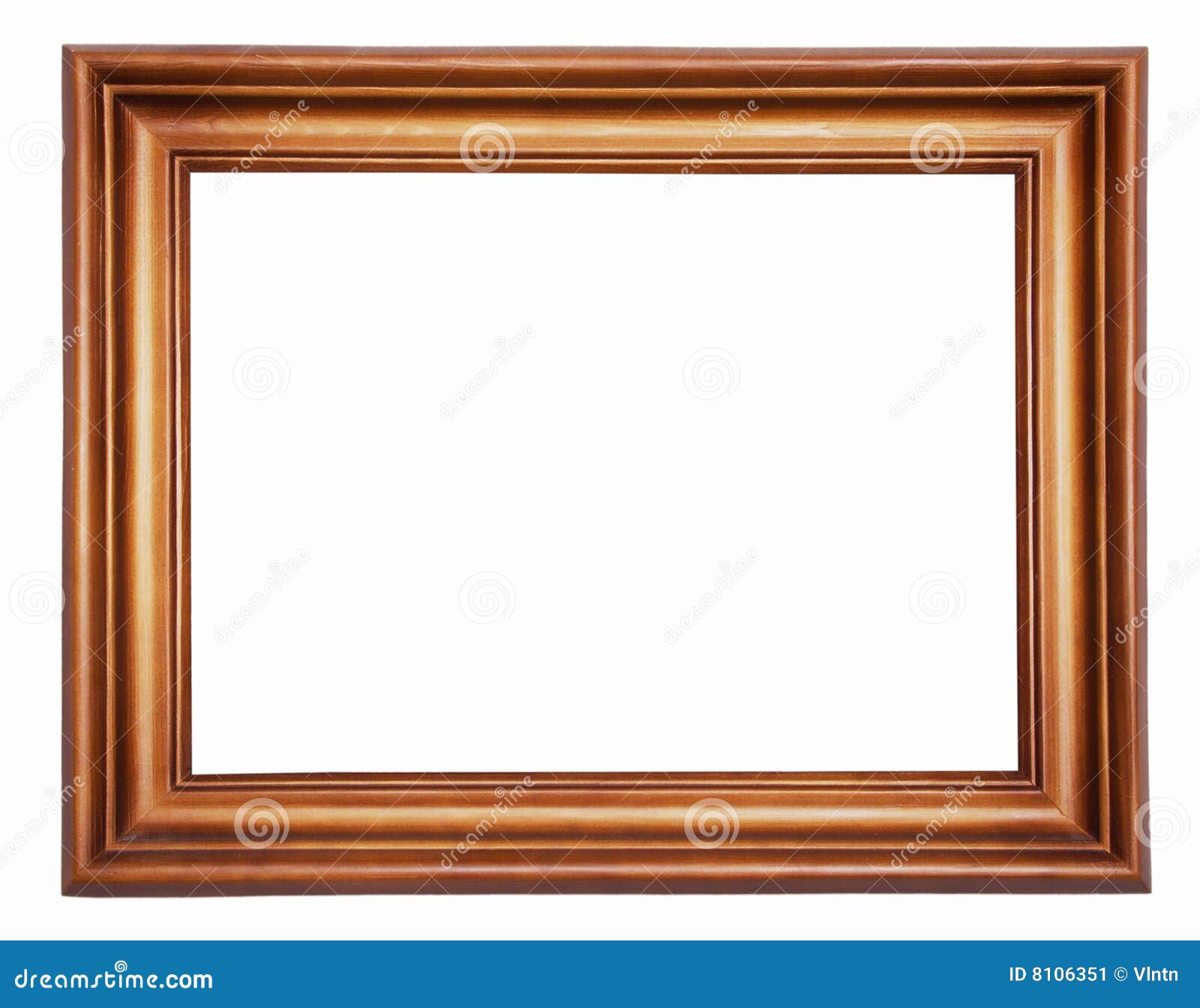 Cuadro-marco de madera imagen de archivo. Imagen de retro - 8106351