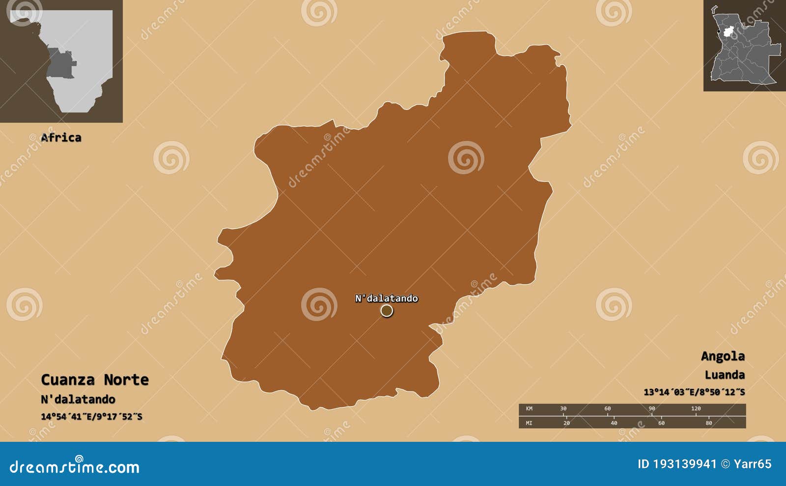 Cuanza Norte, Province of Angola,. Previews. Pattern Stock Illustration ...