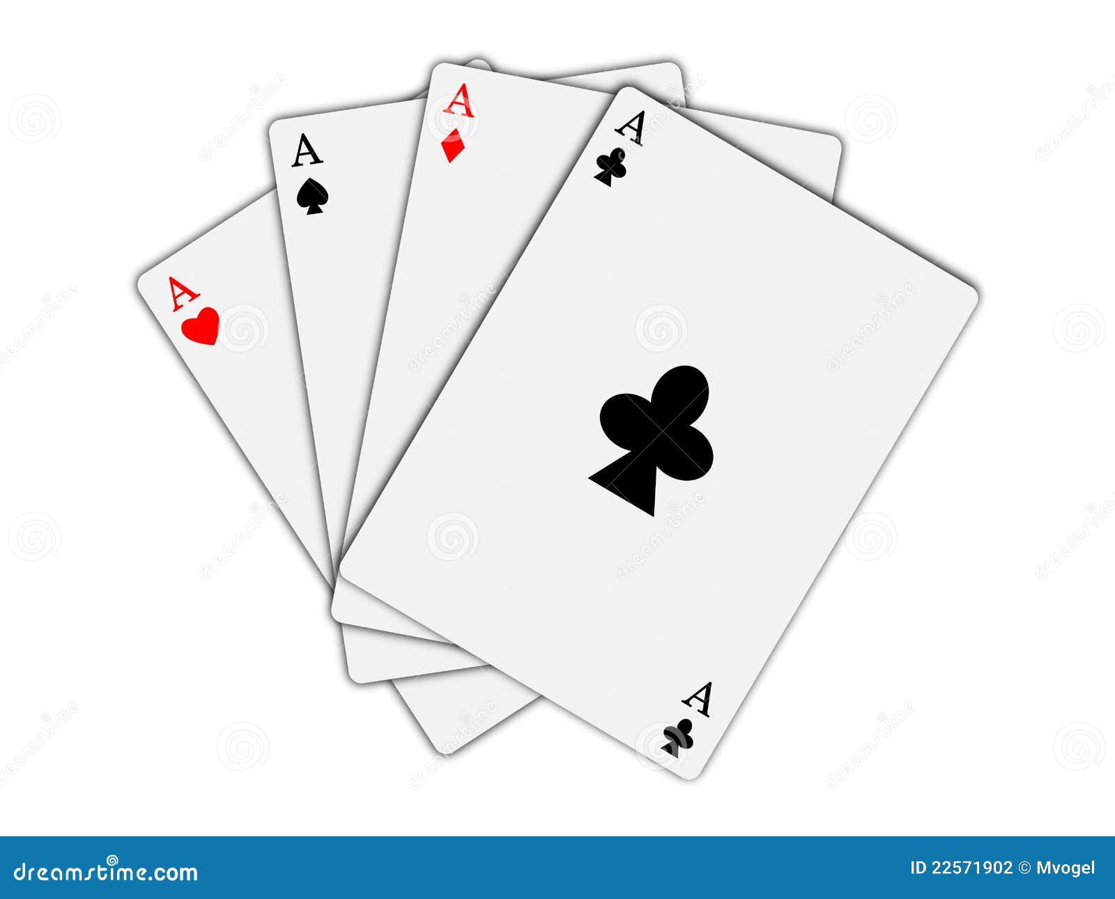 Cuatro as stock de ilustración. Ilustración de juego - 22571902