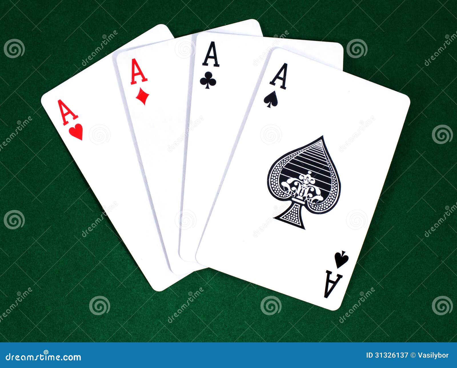 Cuatro as imagen de archivo. Imagen de bueno, ocio, fortuna - 31326137