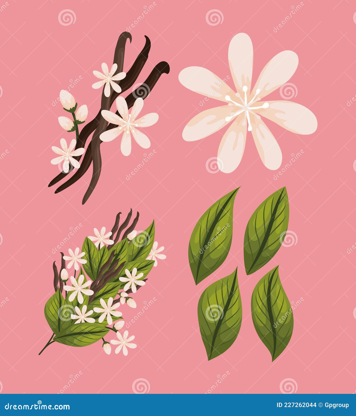 Cuatro elementos naturales ilustración del vector. Ilustración de cubo ...