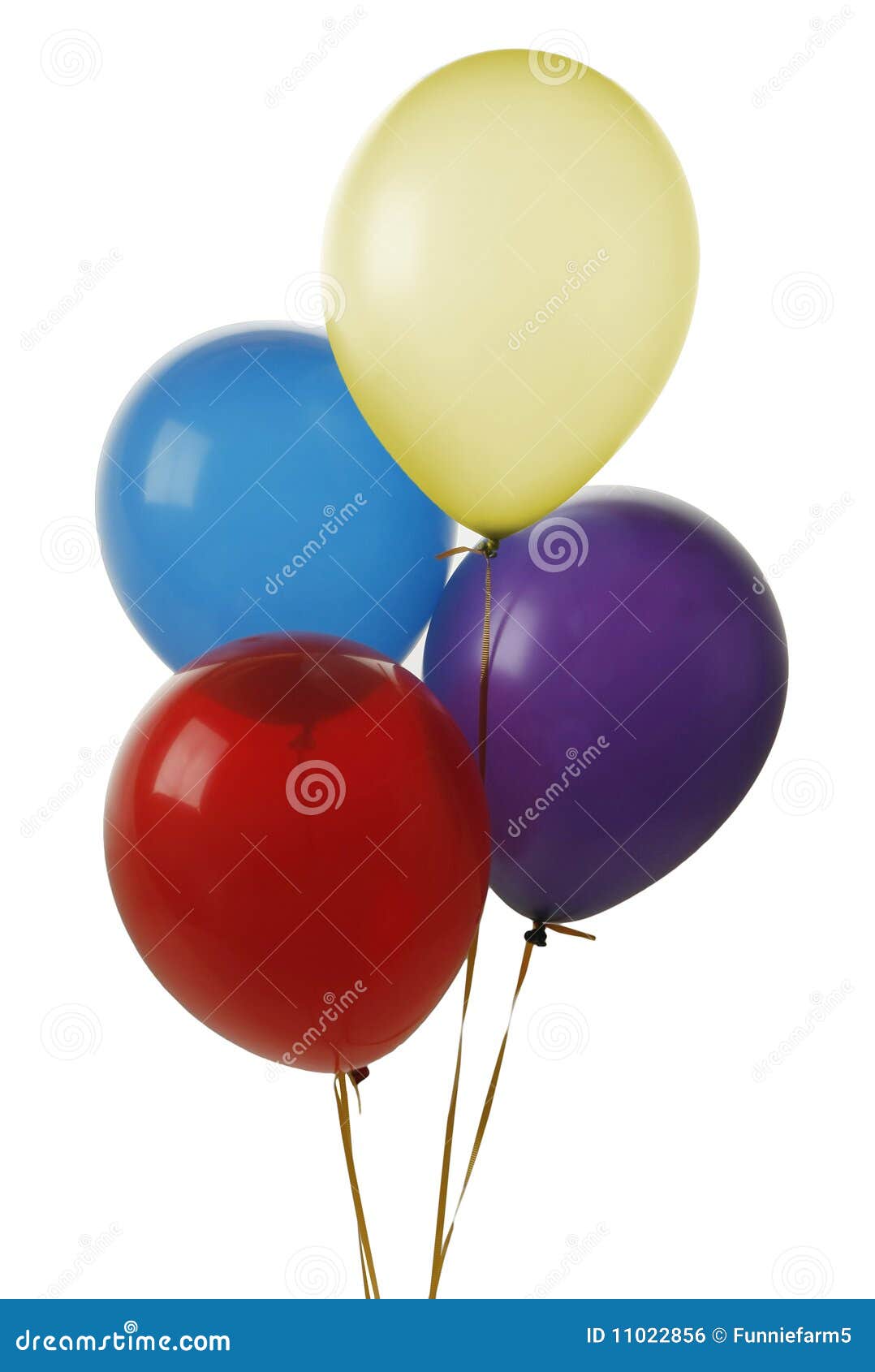 Cuatro globos foto de archivo. Imagen de objeto, juguete - 11022856