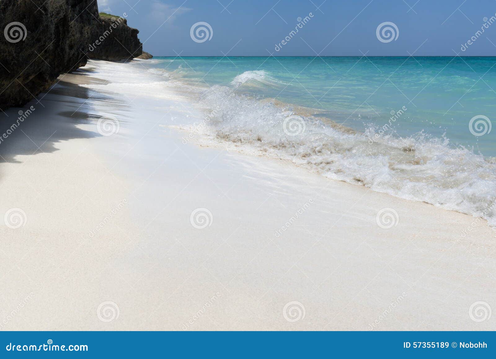 Cuba Coastline from Havana with Beach View Stock Image - Image of rocks ...