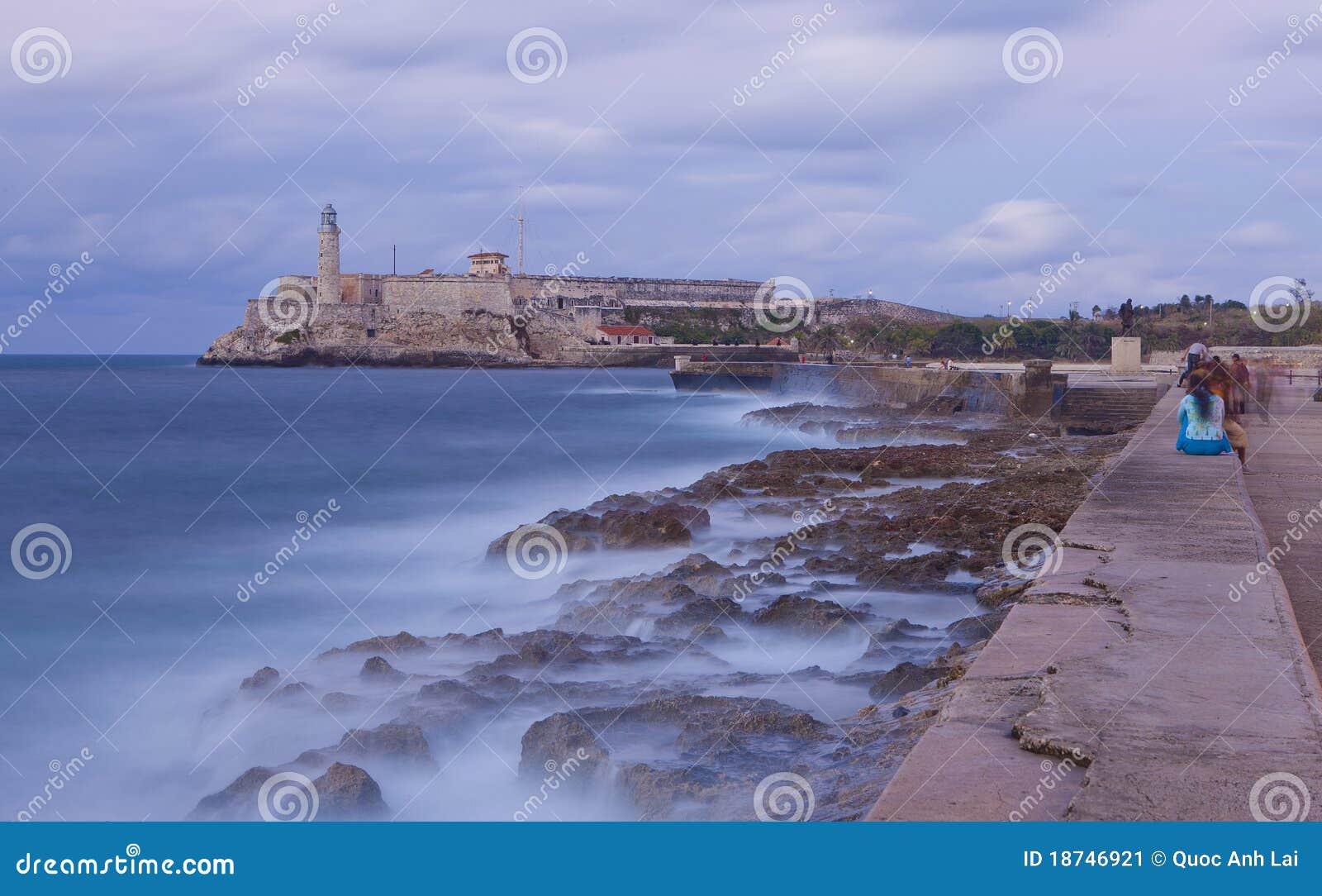 Cuba,El Morro Fortress stock image. Image of tropical - 18746921