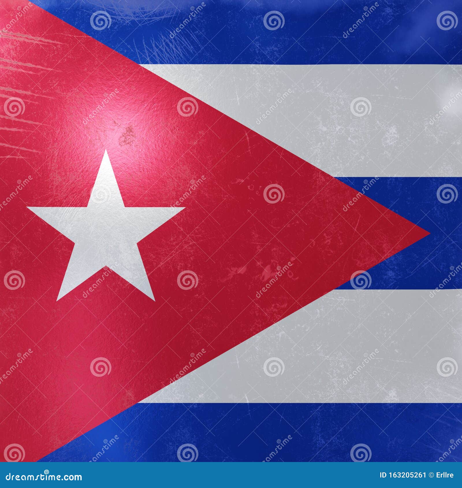 Cuba flag icon stock illustration. Illustration of cuban - 163205261