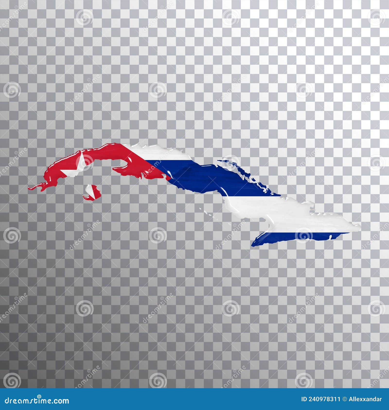 Cuba Map On Png Or Transparent Background,Symbols Of Cuba.vector ...