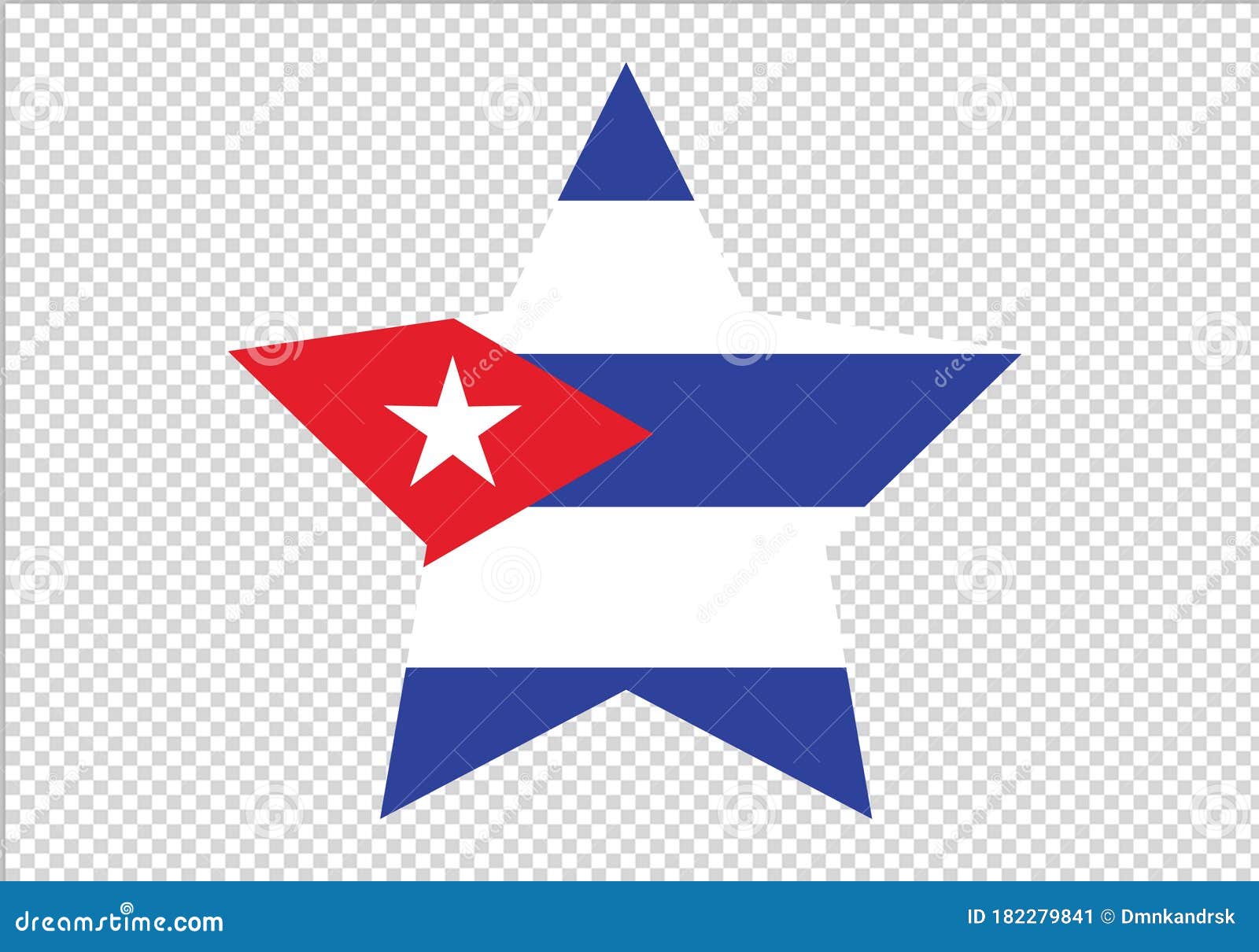 Cuba Flag Symbol Emblem State Stock Vector - Illustration of america ...