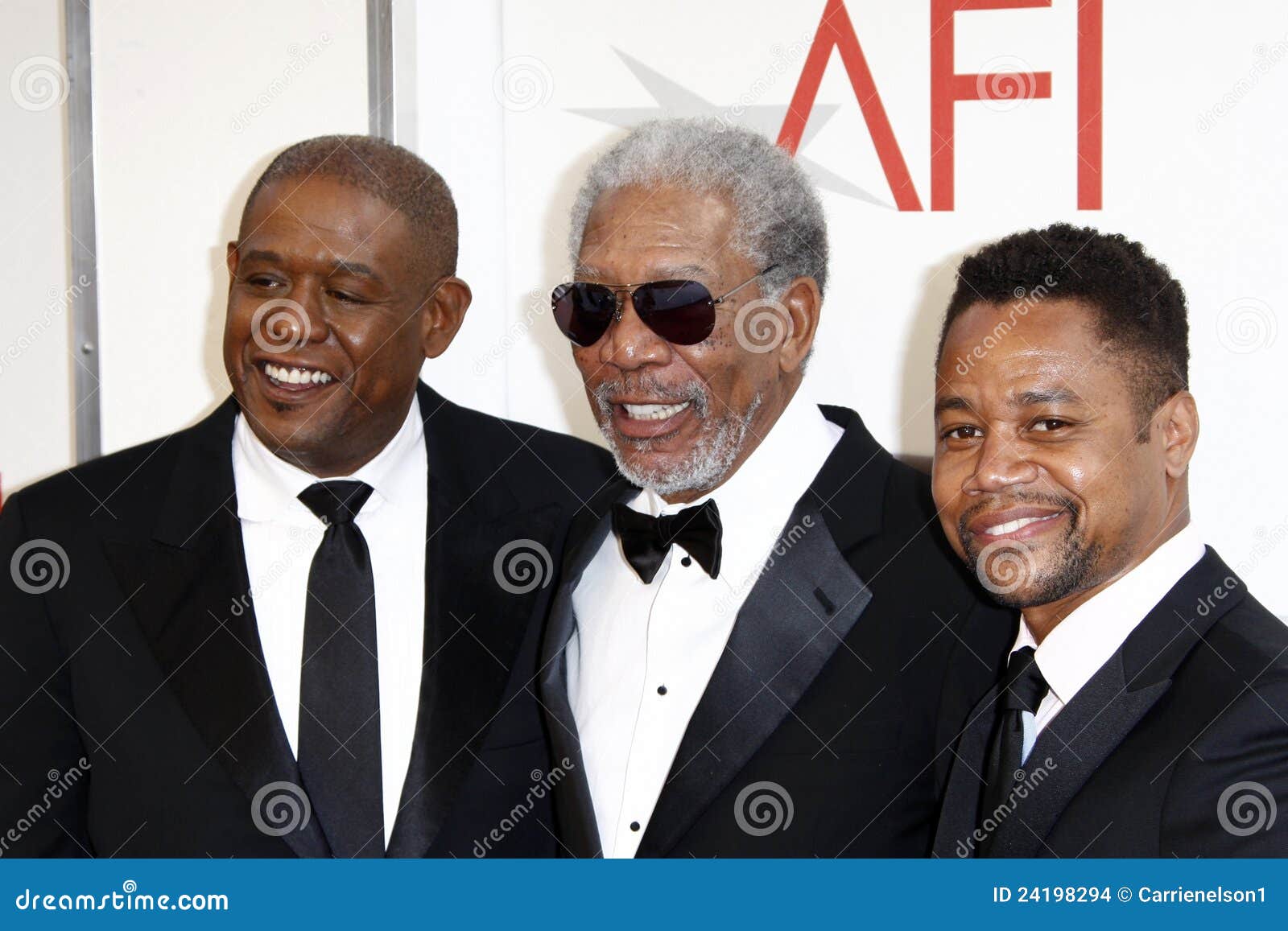 Cuba Gooding JR, Forest Whitaker, Morgan Freeman Editorial Stock Image ...