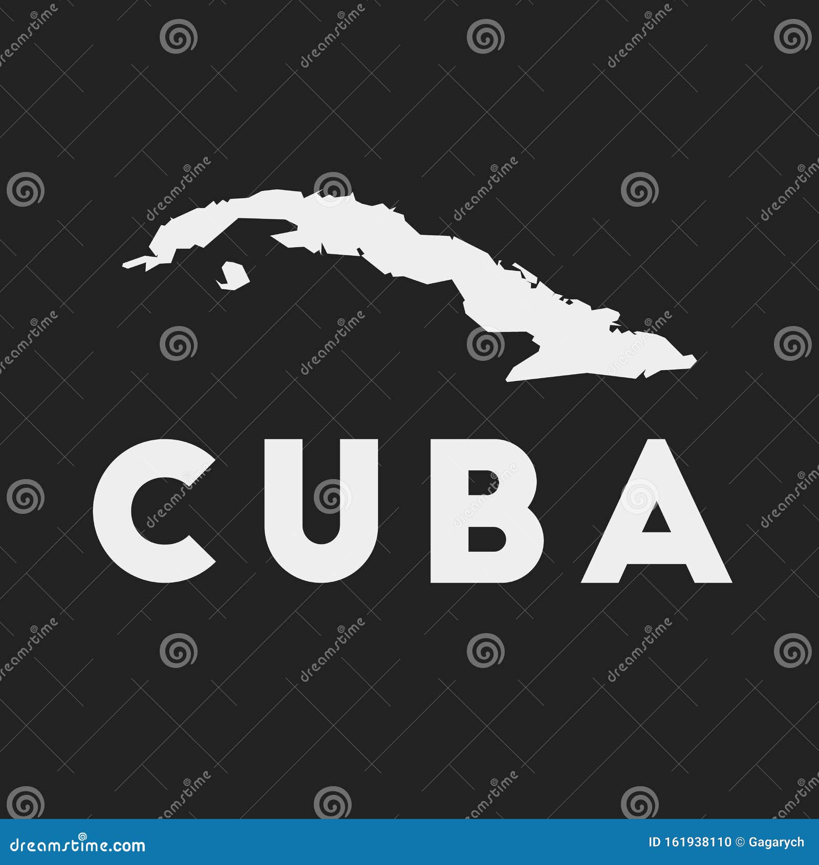 Cuba icon. stock vector. Illustration of infographics - 161938110