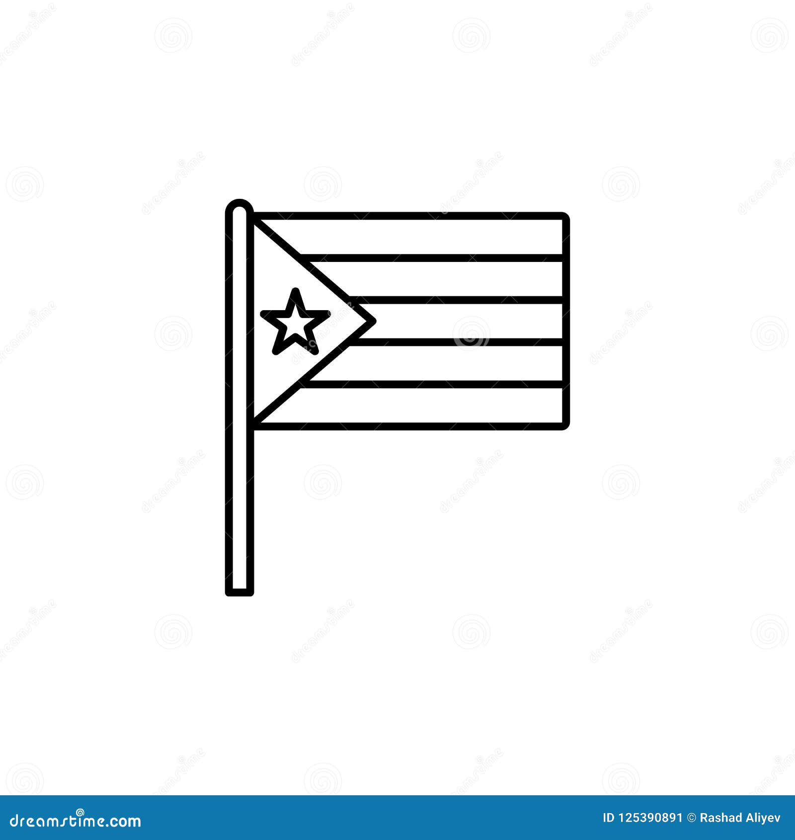 Cuba Icon. Element of Flag Icon for Mobile Concept and Web Apps Stock ...
