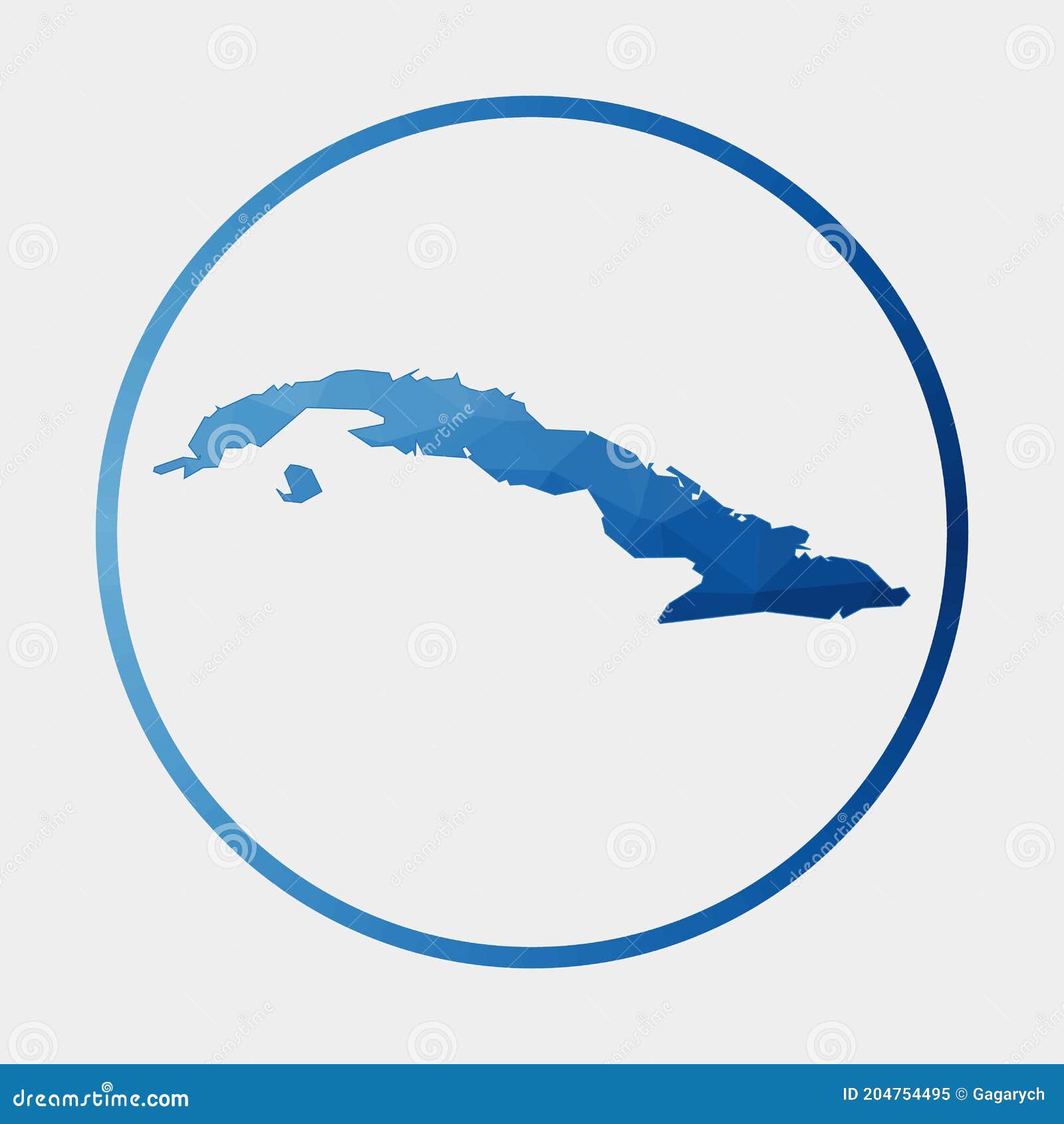 Cuba Map Icon Vector Trendy | CartoonDealer.com #177783943