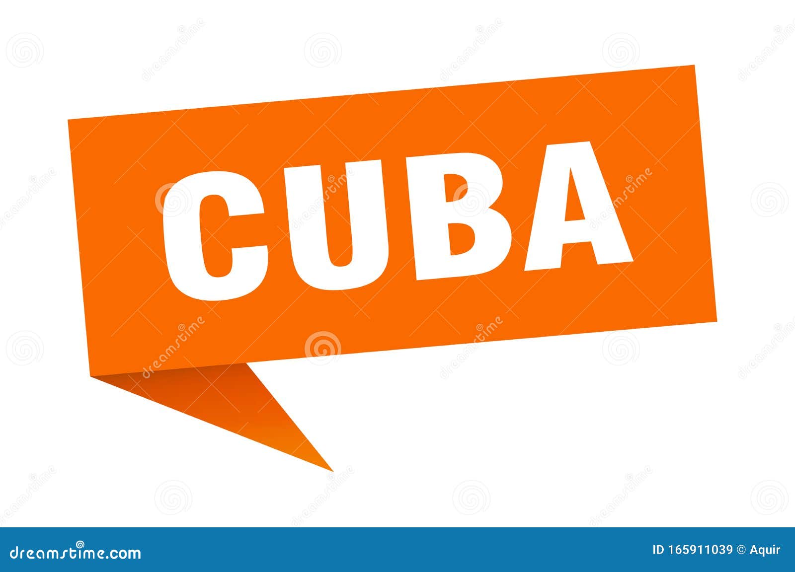 Cuba Sticker. Cuba Signpost Pointer Sign Stock Vector - Illustration of ...