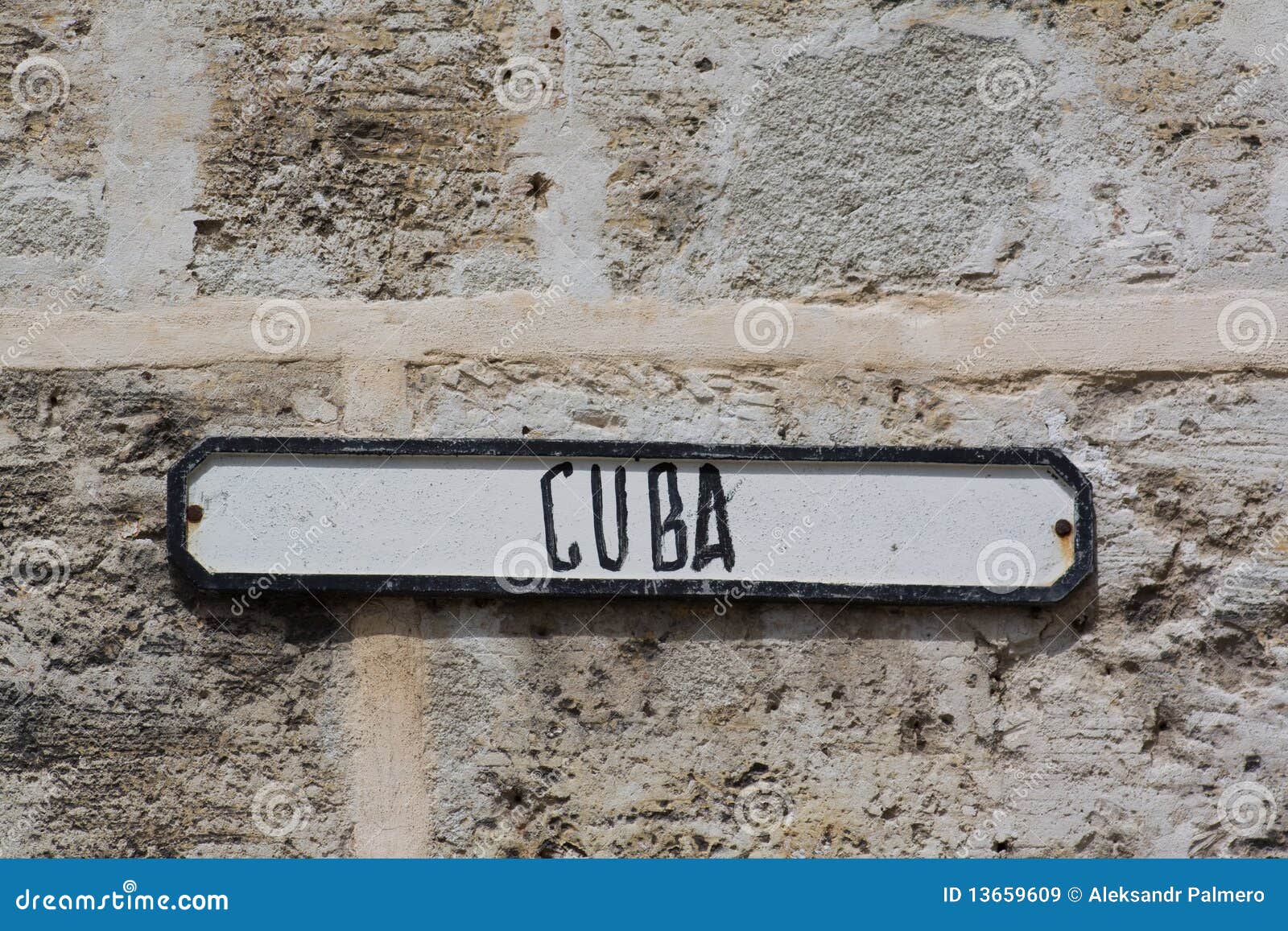 Cuba street sign stock image. Image of havana, signal - 13659609