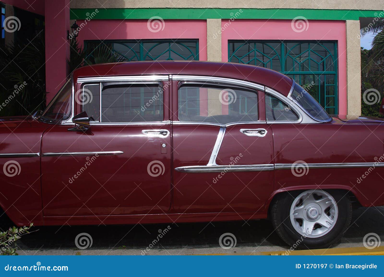 Cuban Car stock image. Image of cars, road, colorful, colourful - 1270197