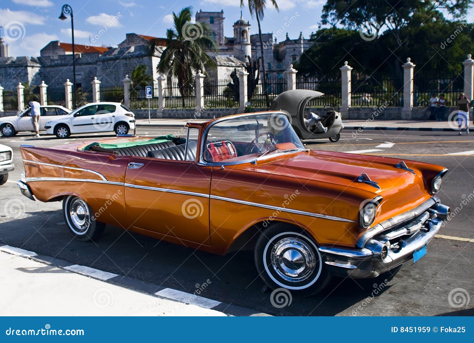 Cuban car stock image. Image of cuba, landmark, havana - 8451959