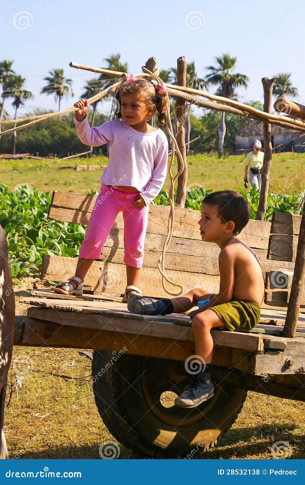 Cuban children editorial stock photo. Image of countryside - 28532138