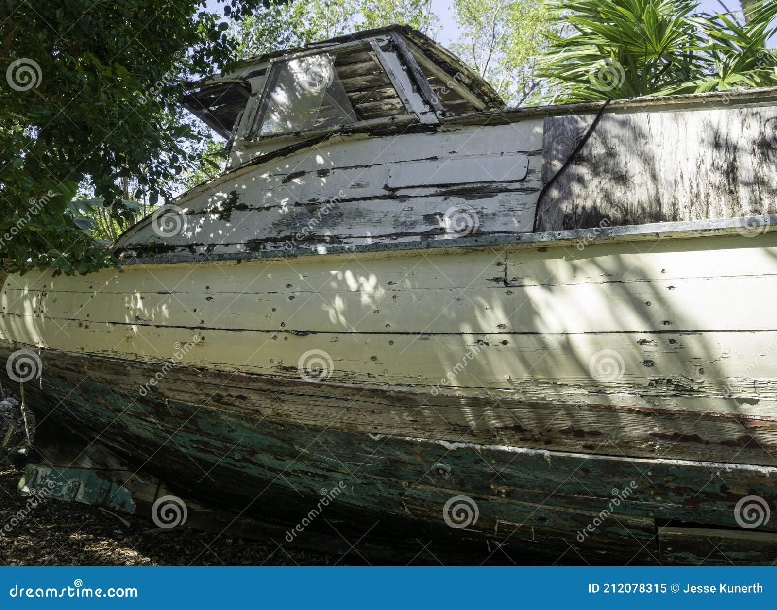 Cuban Chug Boat in Key West. Stock Image - Image of immigration, wood ...