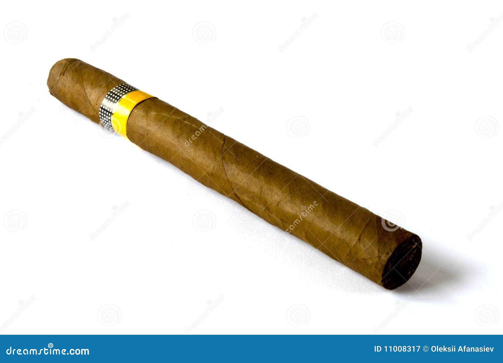Cuban cigar stock image. Image of puffer, addiction, brown - 11008317