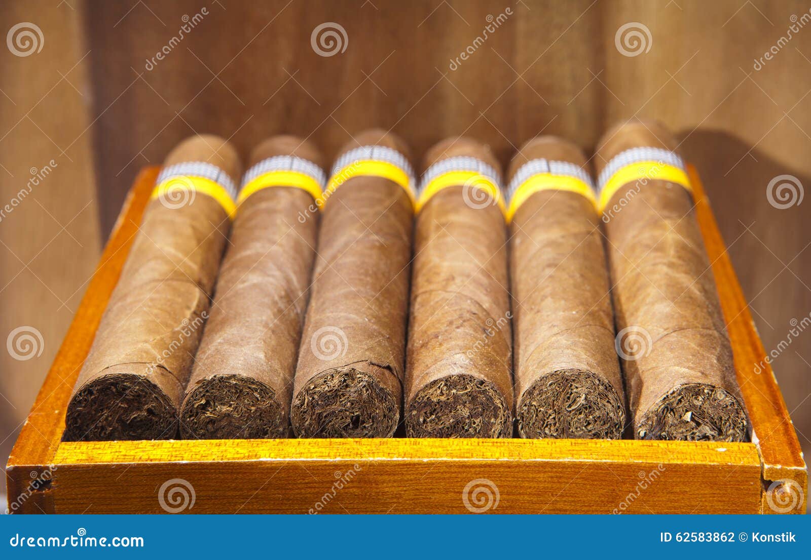 The Cuban Cigars, Hand Made Stock Photo - Image of space, smoking: 62583862