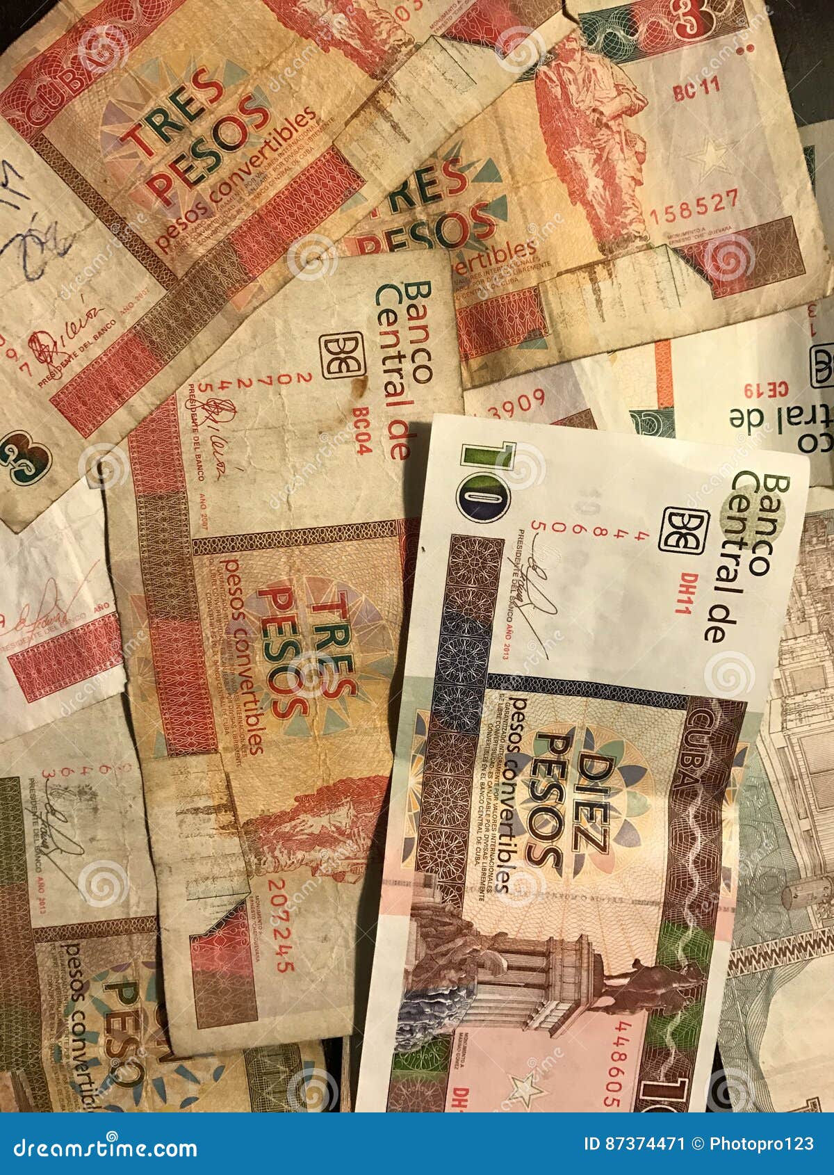 Cuban Paper Money stock image. Image of paper, currency - 87374471